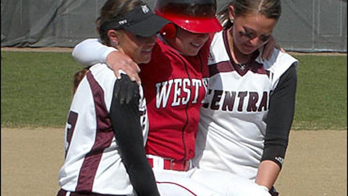 She Hit A Home Run, but Something Horrible Happened at First Base.