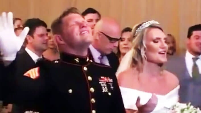 WATCH: God-Fearing Bride & Groom Erupt into Worship in the Middle of ...