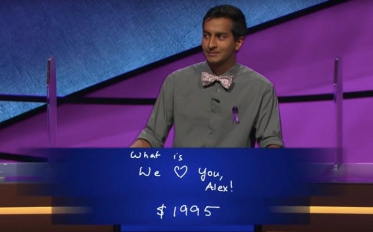 Alex Trebek Chokes Back Tears Over Jeopardy! Contestant's Emotional Answer