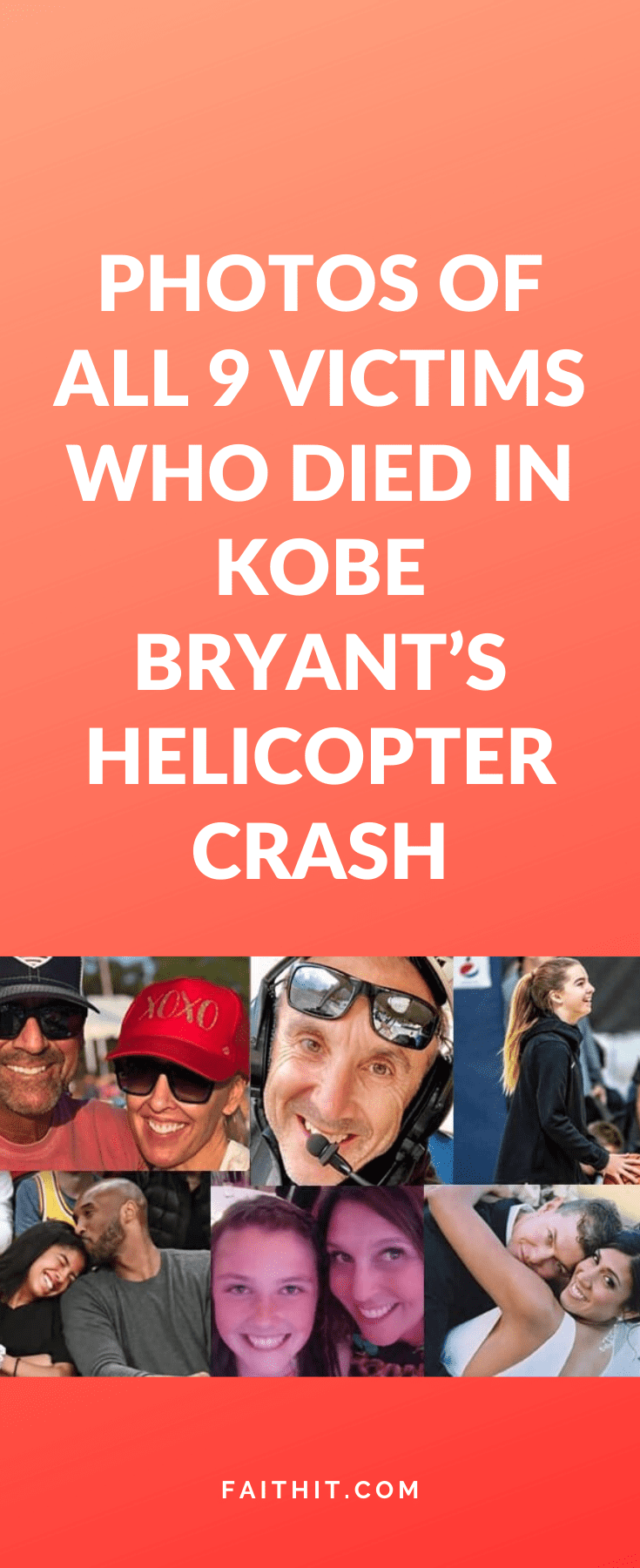 Photos of All 9 Victims Who Died in Kobe Bryant's Helicopter Crash