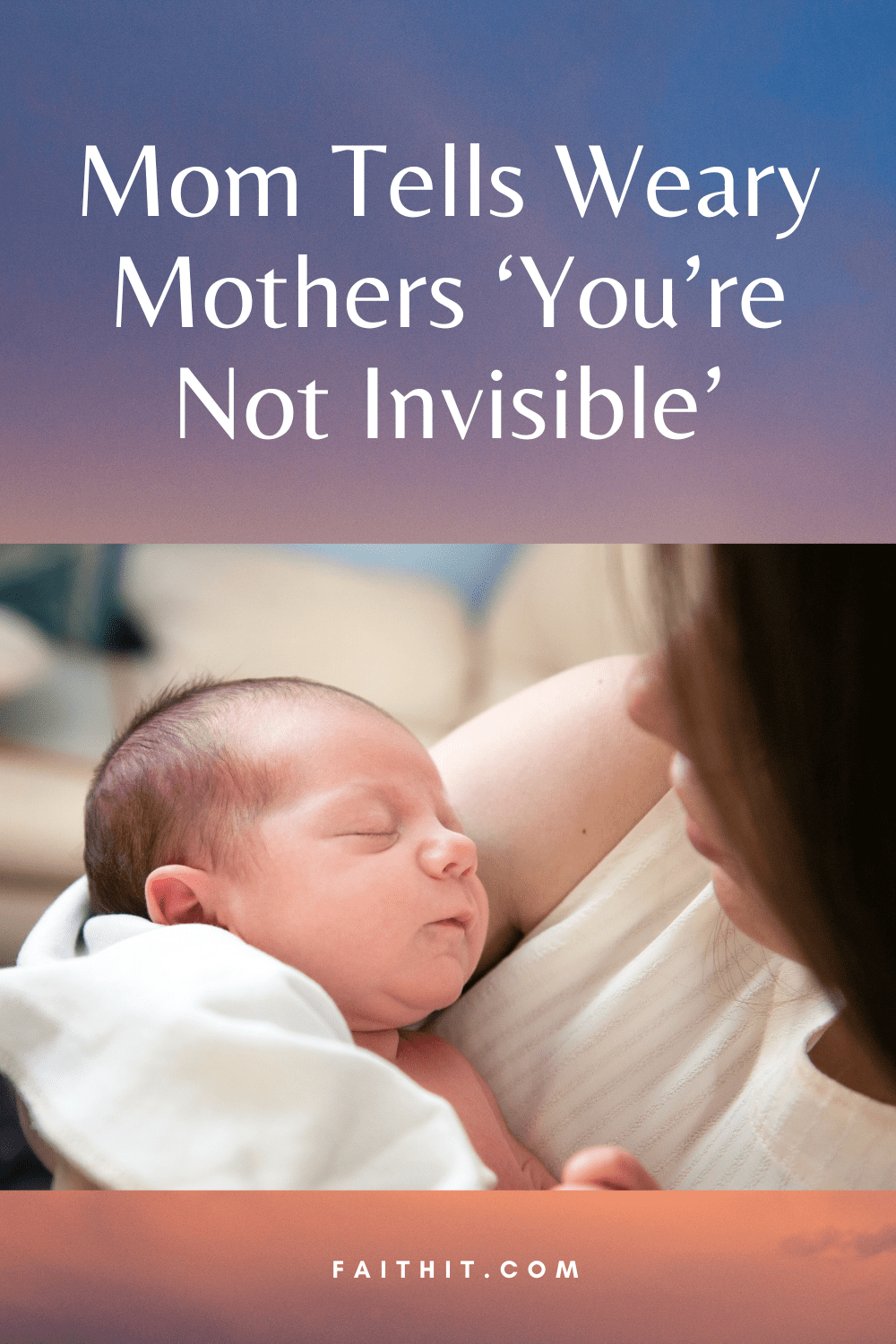 "No One Saw You at 2AM When the Baby Wailed for You. No One Sees Your ...