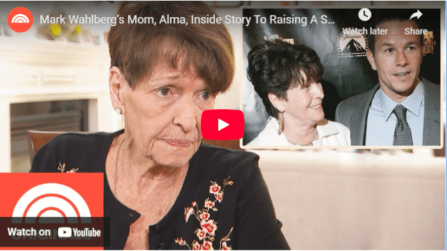 Mark Wahlberg's Mom Inspired Mark and His Family to Faith